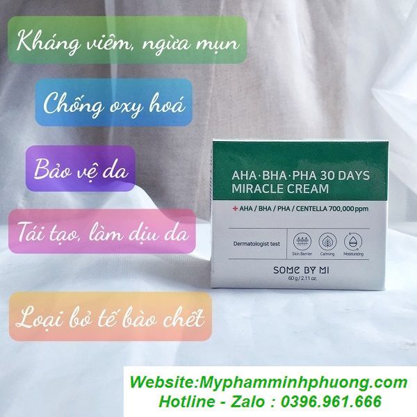 KEM TRỊ MỤN SOME BY MI